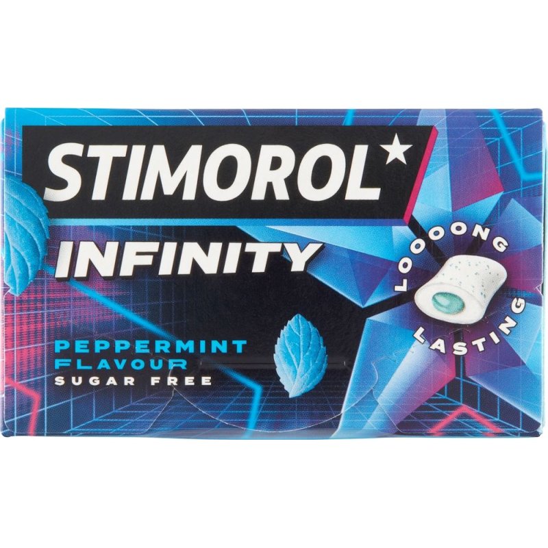 Stimorol Infinity Peppermint 22 gr - Kiosken Rødbyhavn