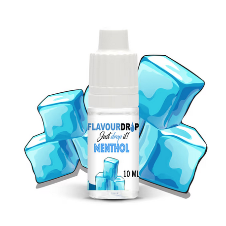 FLAVOURDROP Menthol Aroma 10 ml - Kiosken Rødbyhavn