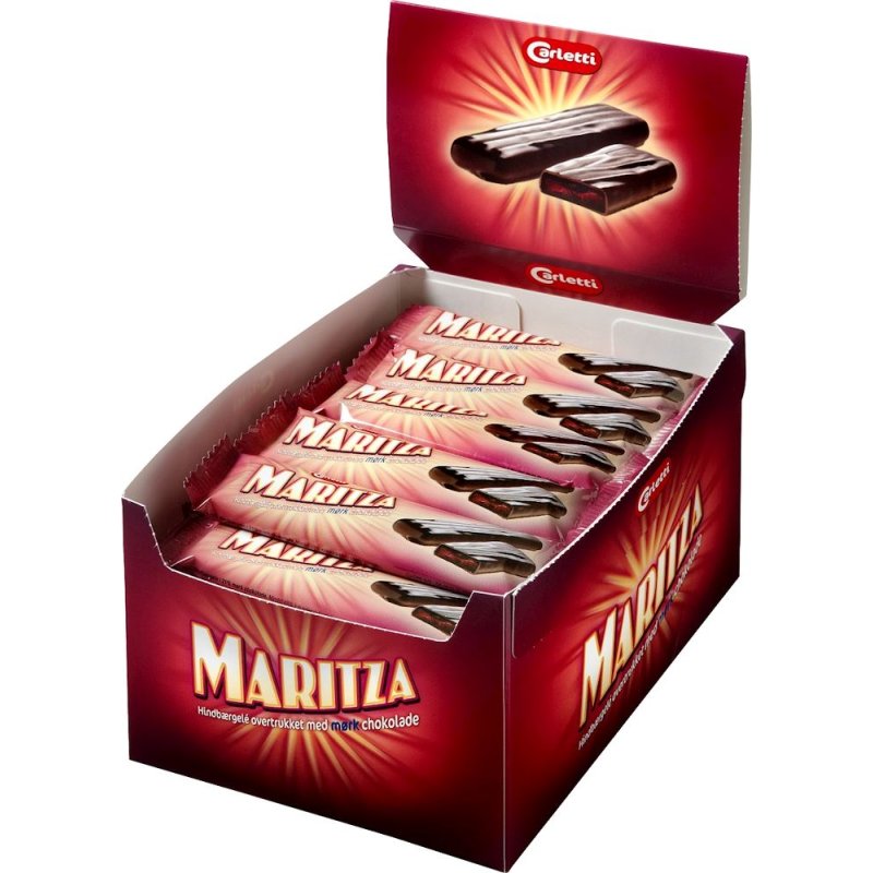 Maritza Stænger Indpakket 30 gr - Kiosken Rødbyhavn