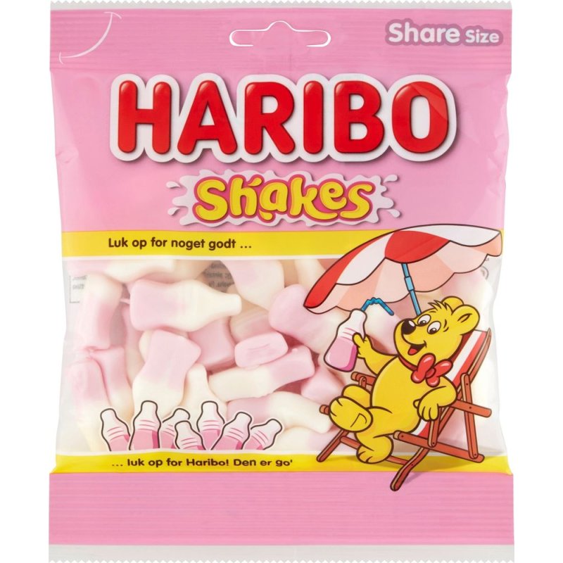 Haribo Shakes 100 gr - Kiosken Rødbyhavn