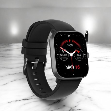 Sinox Lifestyle SQUARE Smartwatch "Sort"