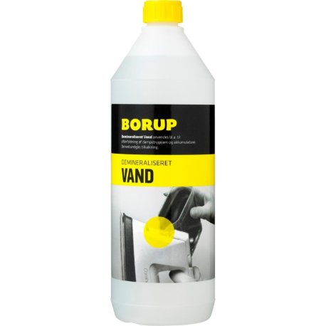 Borup Demineraliseret Vand 1 Ltr