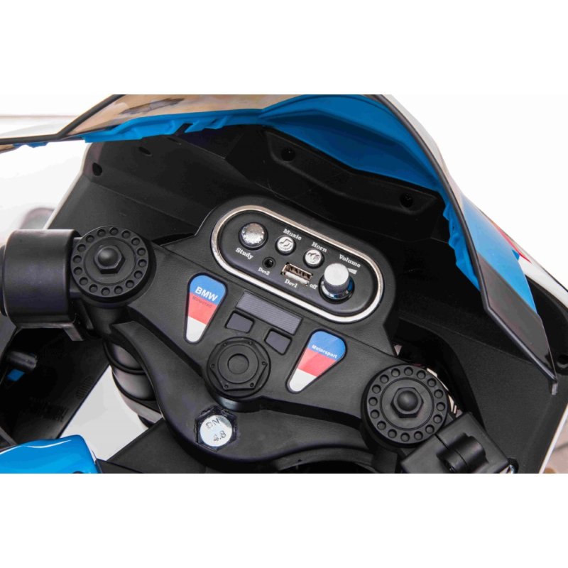 BMW HP4 EL Motorcykel XL 12V Lithium "Blå"