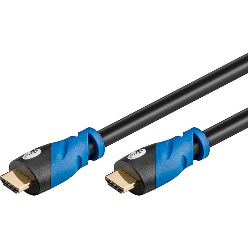 Premium HDMI kabel - 1m - Kiosken Rødbyhavn