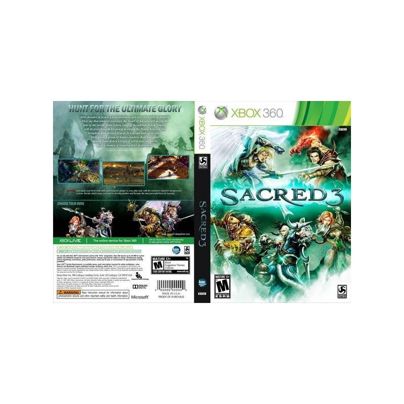 Sacred 3 - First Edition - Xbox 360 - Kiosken Rødbyhavn