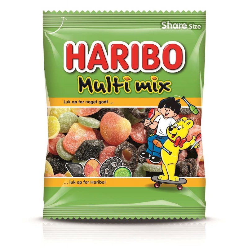 Haribo Multi Mix 120 gr - Kiosken Rødbyhavn