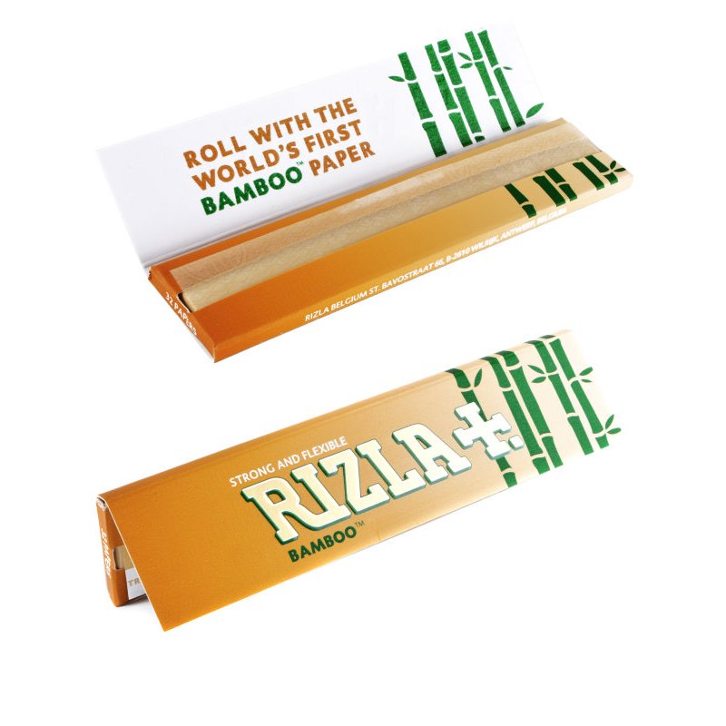 RIZLA Papers - Bamboo King Size Slim - Kiosken Rødbyhavn