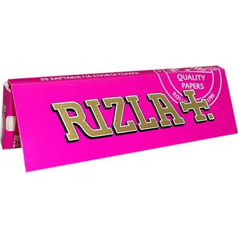 Rizla Papers Pink 70 mm - Kiosken Rødbyhavn