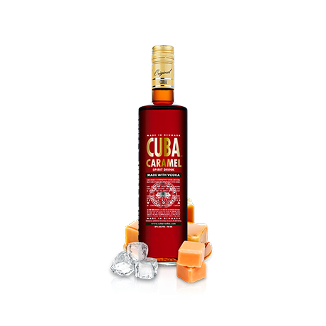 CUBA Caramel Vodka 30% 70 cl - Kiosken Rødbyhavn