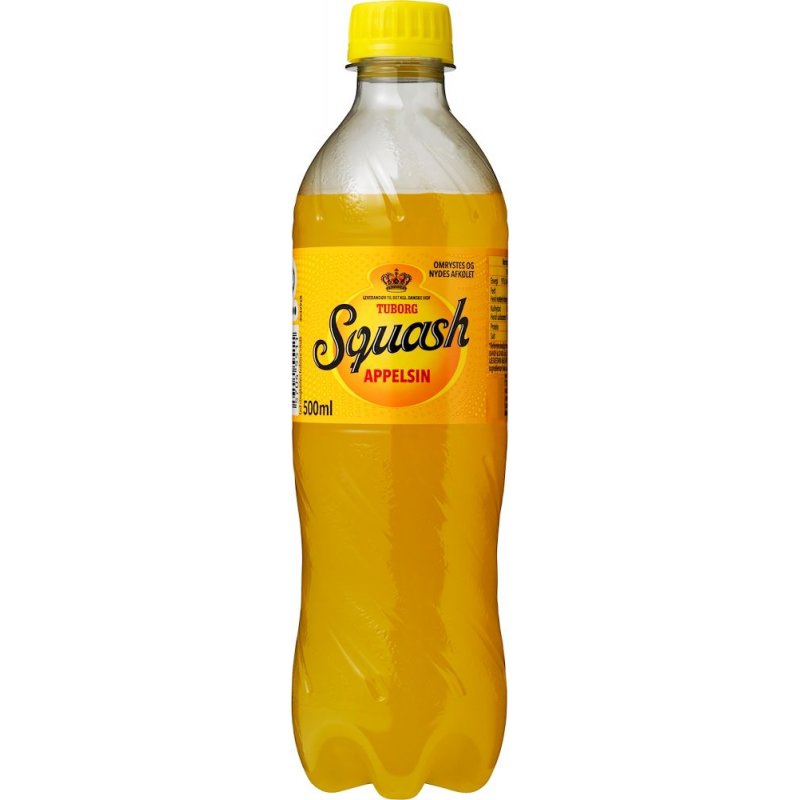 Tuborg Squash PET 50 cl - Kiosken Rødbyhavn