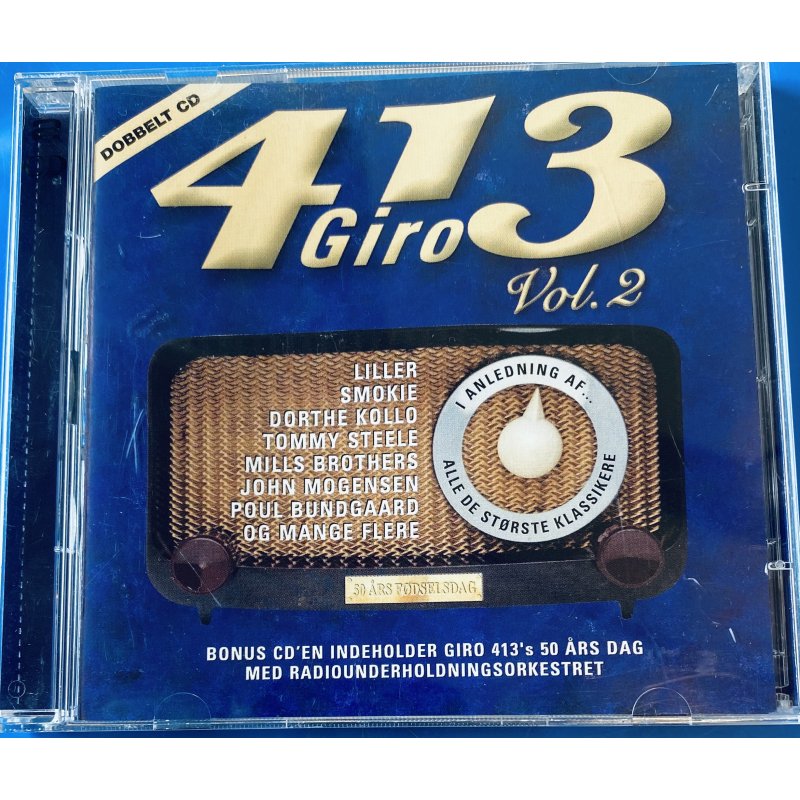 Giro 413 Vol 2 cd - Kiosken Rødbyhavn