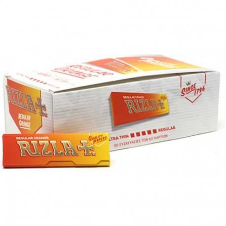 Rizla Papers Orange 70 mm - Kiosken Rødbyhavn