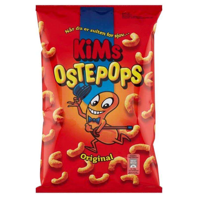 Kims Ostepops 140 gr - Kiosken Rødbyhavn