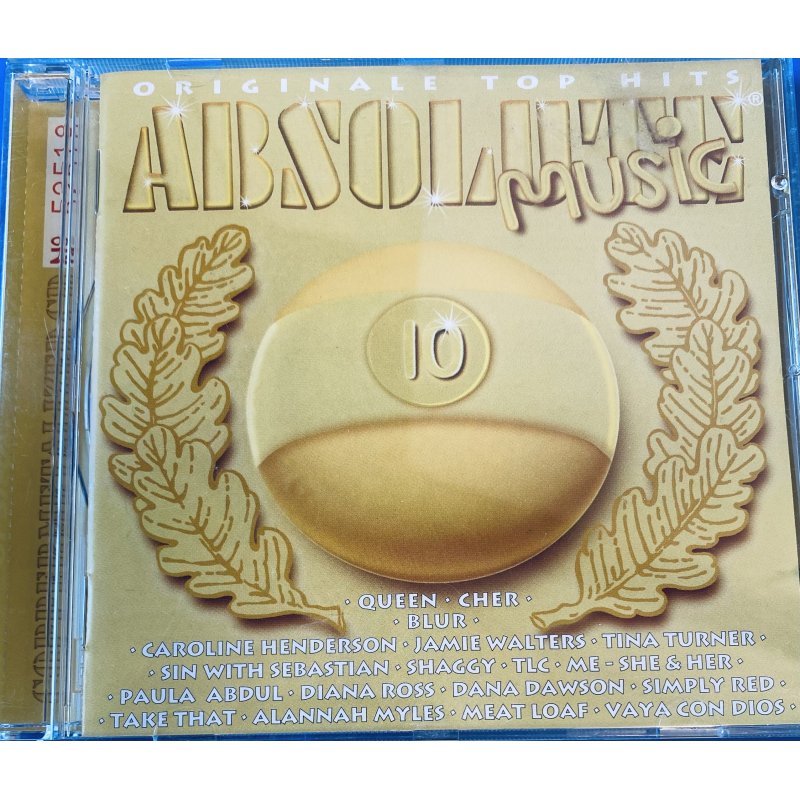 Absolute Musik Nr 10 cd - Kiosken Rødbyhavn