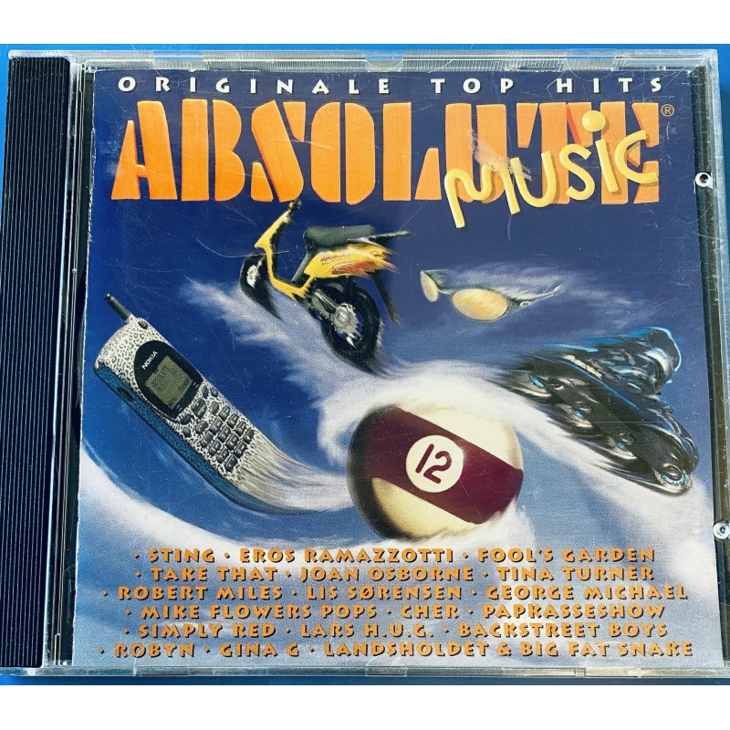 Absolute Musik Nr 12 cd - Kiosken Rødbyhavn