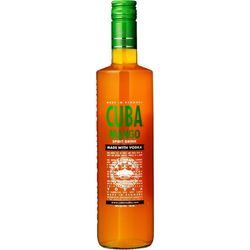 CUBA Mango 30 % 70 cl - Kiosken Rødbyhavn