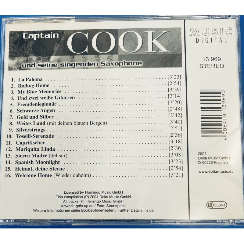 Captain Cook cd - Kiosken Rødbyhavn