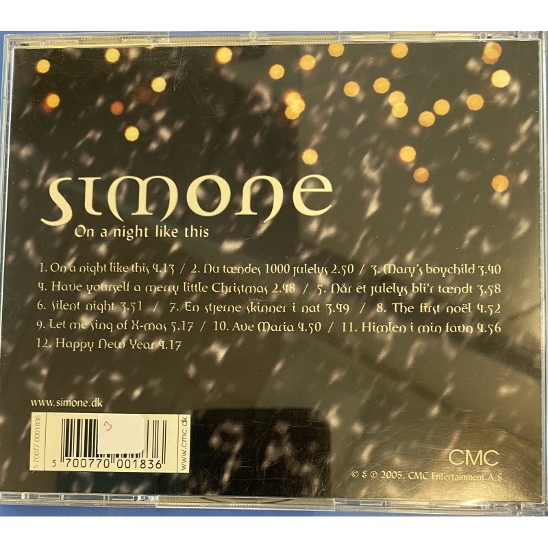 Simone cd - Kiosken Rødbyhavn