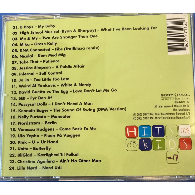 Hits For Kids "VOL 17" - Kiosken Rødbyhavn