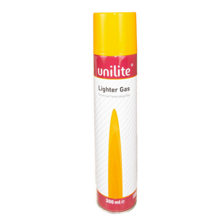 Unilite Lighter Gas 300 ml - Kiosken Rødbyhavn